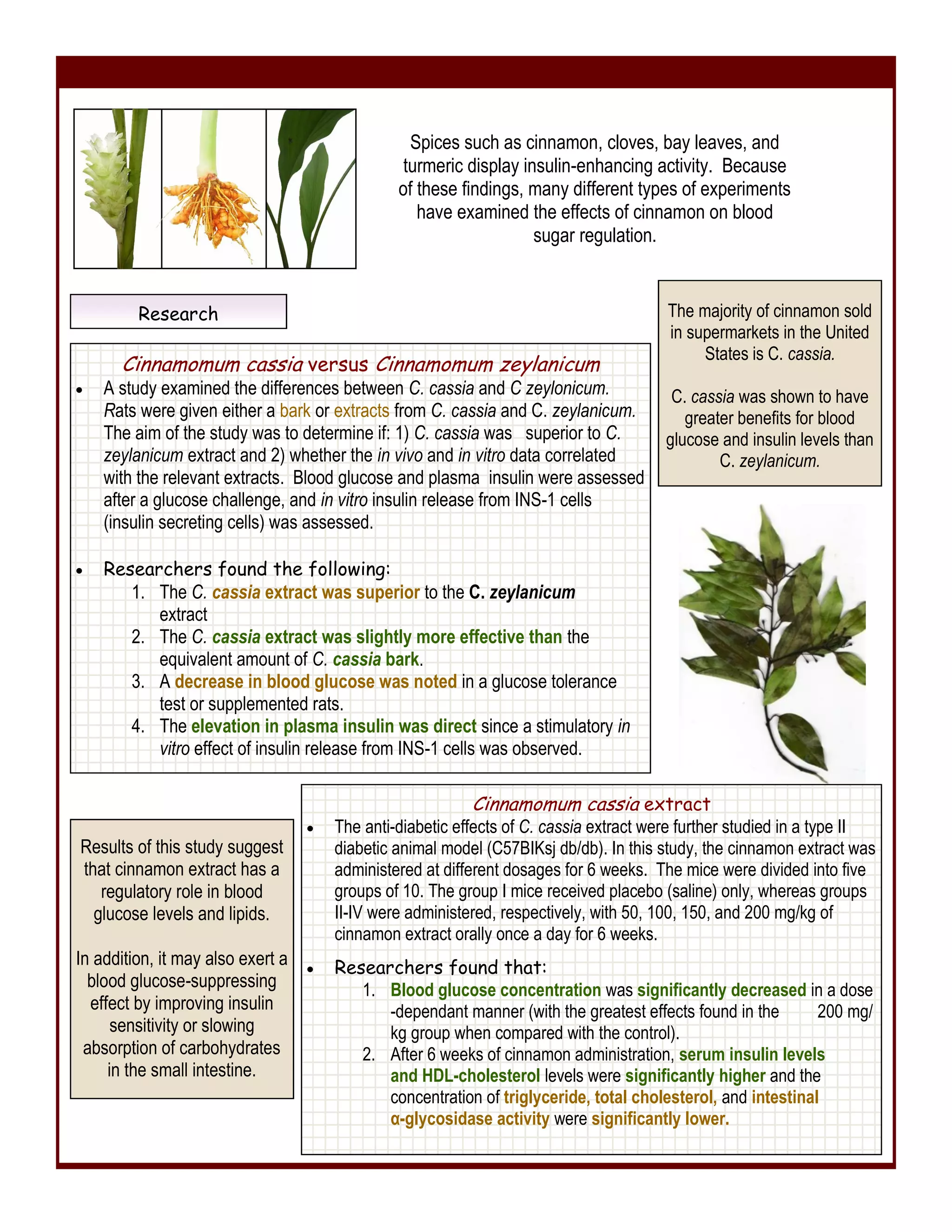 Health benefits of cinnamon | PDF