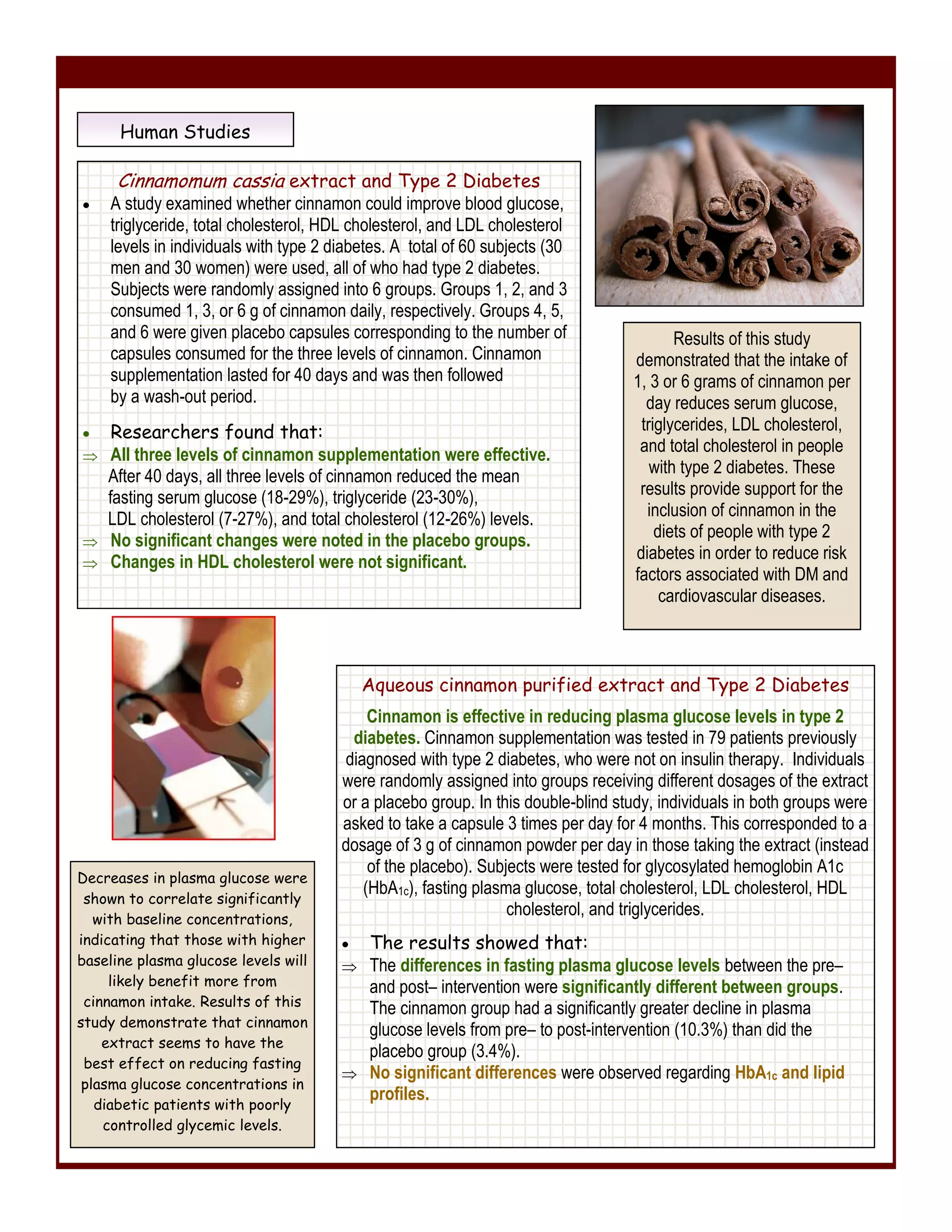 Health benefits of cinnamon | PDF