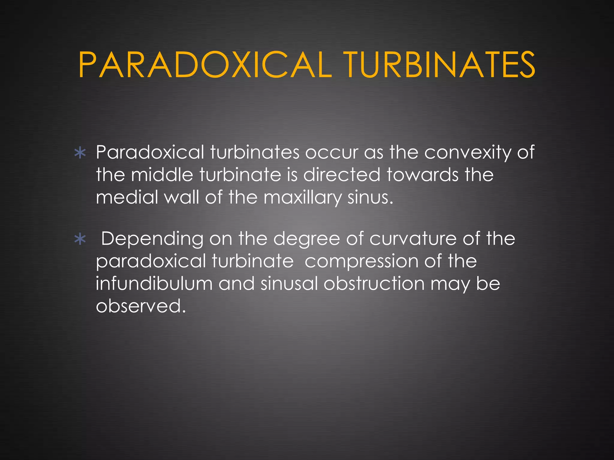 ANATOMICAL VARIANTS OF CT PNS | PPTX
