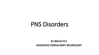 PNS disorders Nursing.pptx