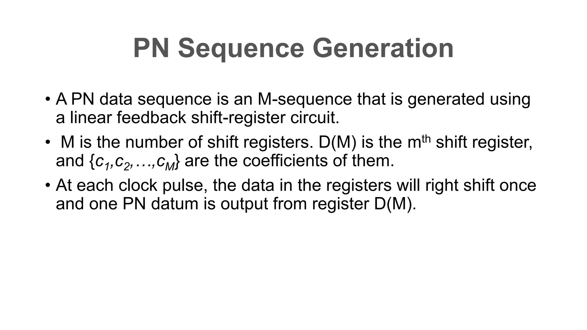 Pn Sequence Pptx