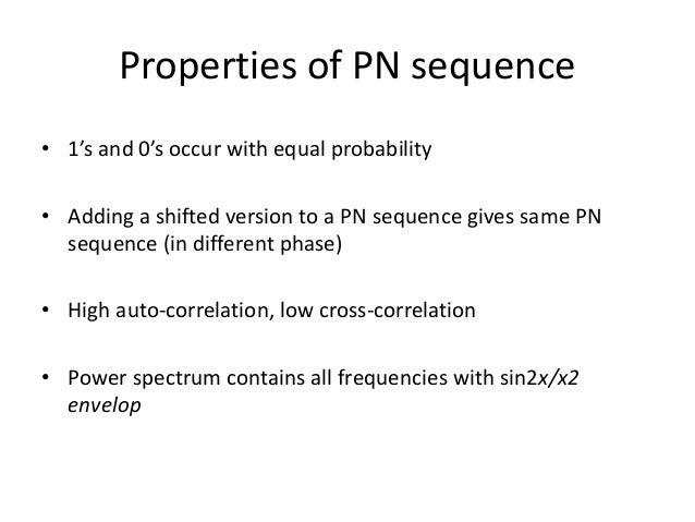 Pn sequence