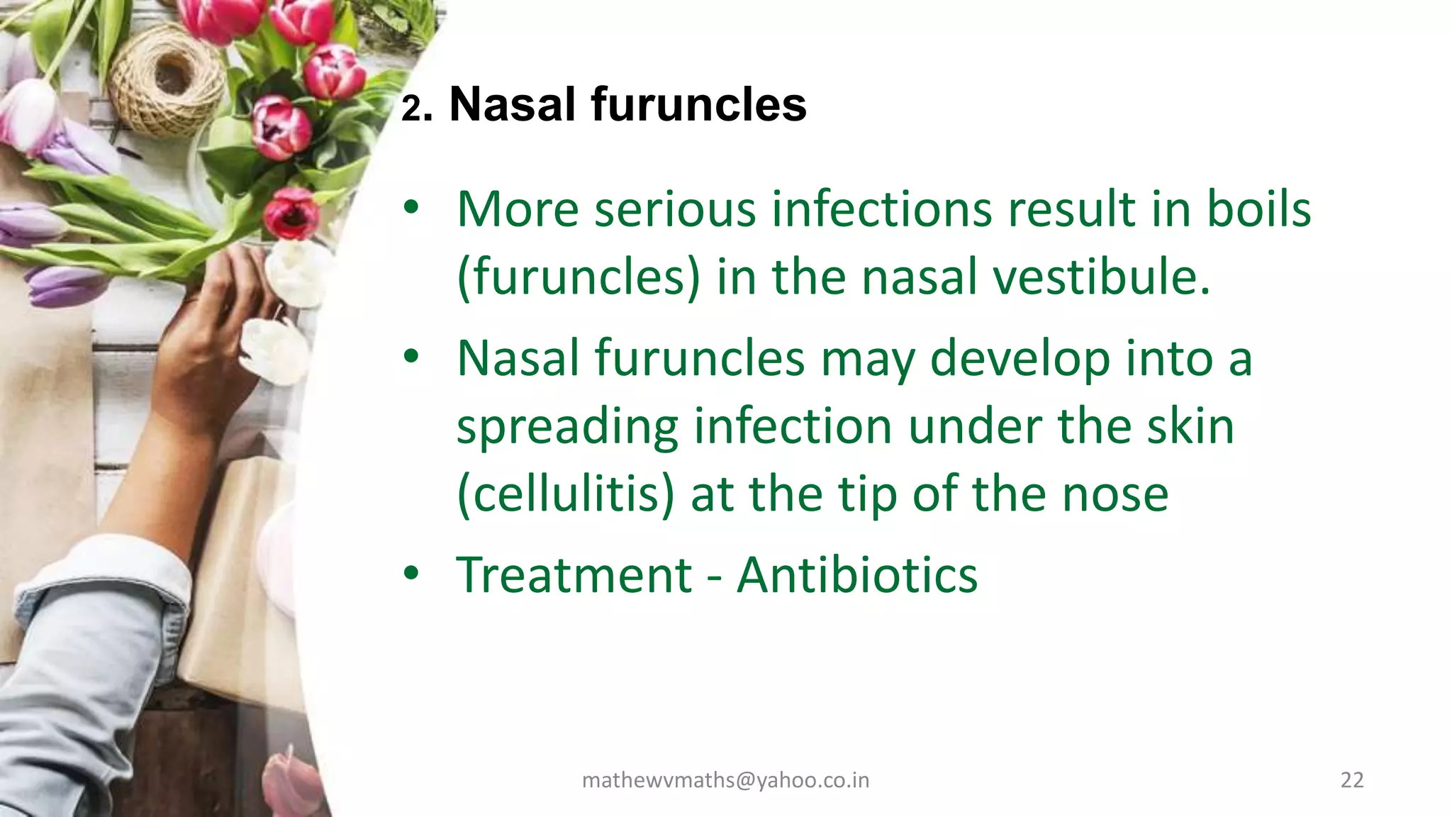 Nasal and Para nasal inflammatory disease PPT | PPTX