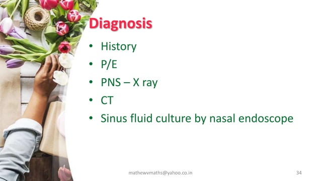 Nasal and Para nasal inflammatory disease PPT | PPTX | Ear, Nose and Throat Conditions ...