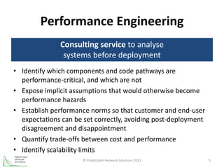Network Performance Engineering Services | PPT