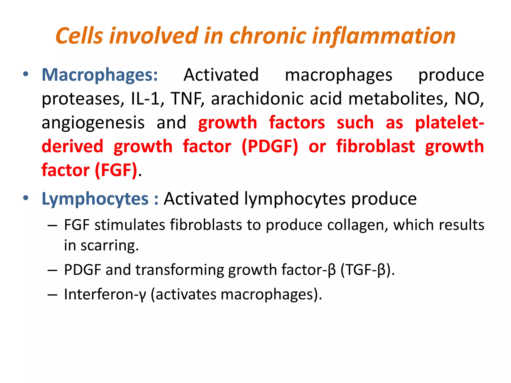 Pathophysiology inflammation and repair | PPTX