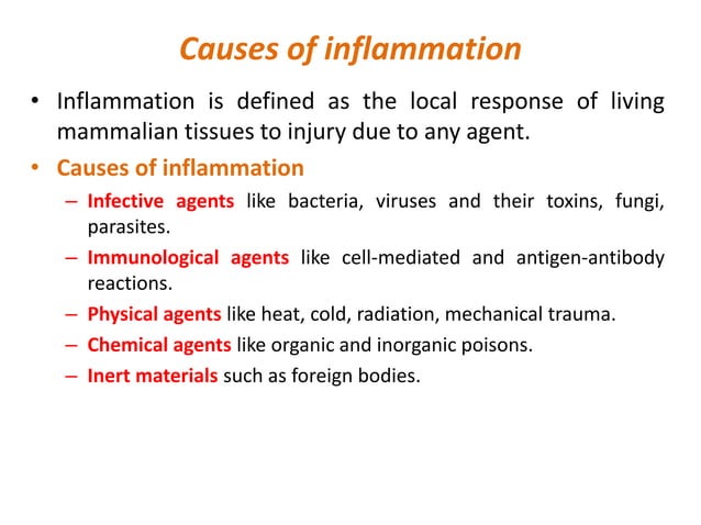Pathophysiology inflammation and repair | PPTX | Digestive Disorders | Diseases and Conditions