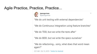 Technical Practices for Agile Engineering - PNSQC 2019 | PPT