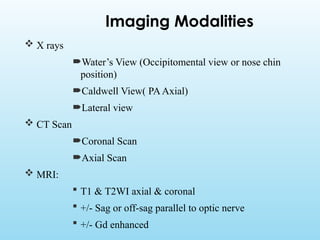 Paranasal Sinuses: Radiological Anatomy and Variants | PPTX