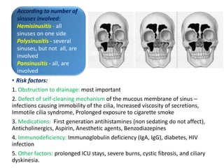 Paranasal sinus diseases and their management | PPTX