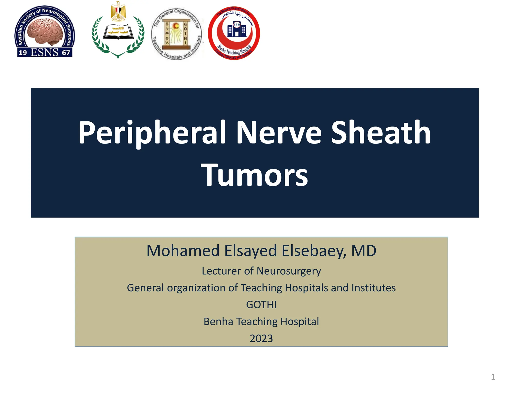 Peripheral Nerve Sheath Tumours types and management | PDF