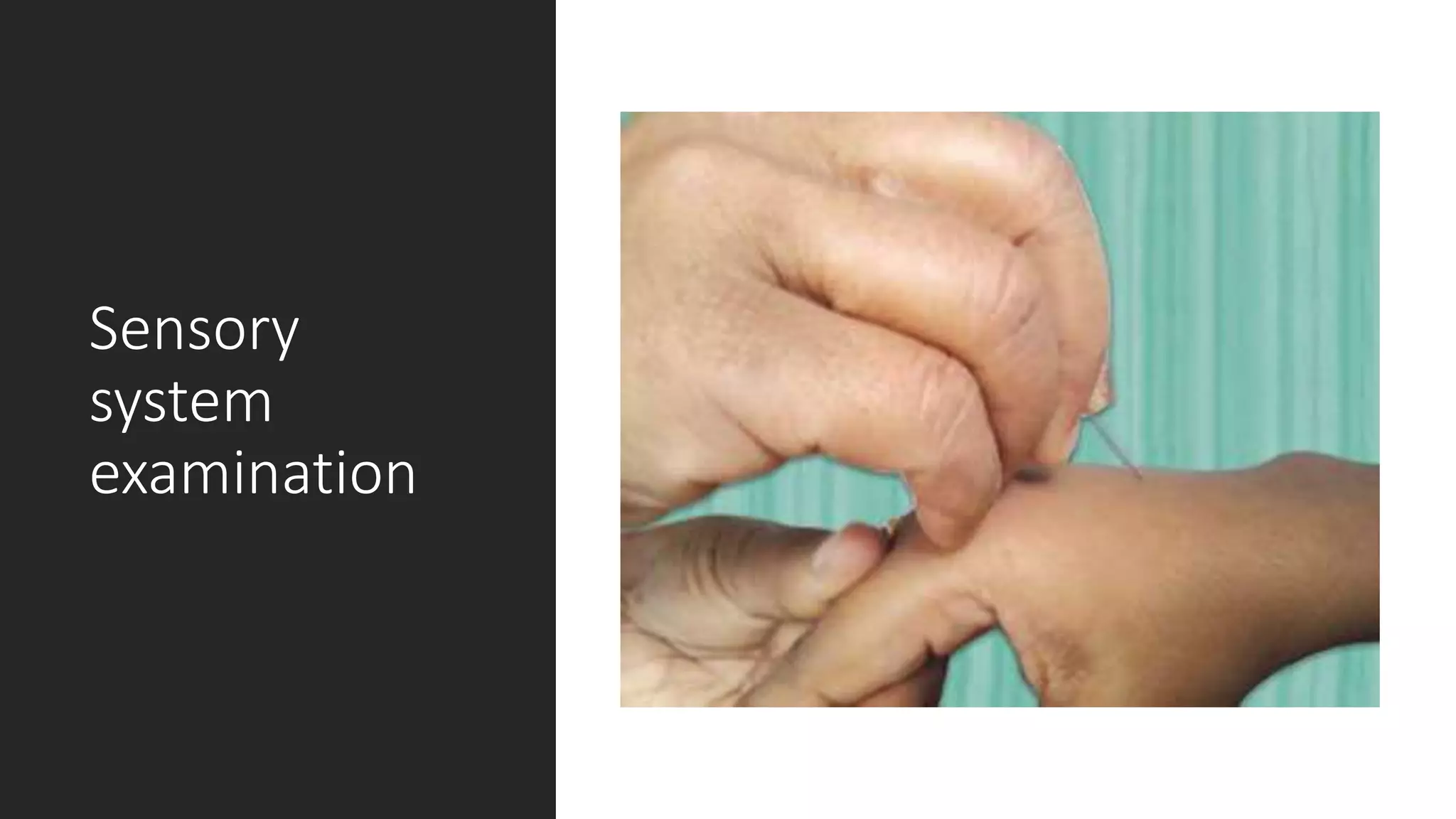 Examination of peripheral neuropathy | PPTX