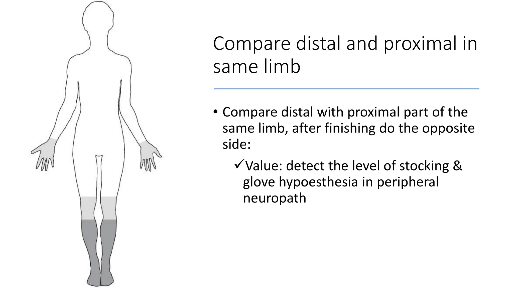 Examination of peripheral neuropathy | PPTX