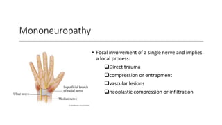 Examination of peripheral neuropathy | PPTX