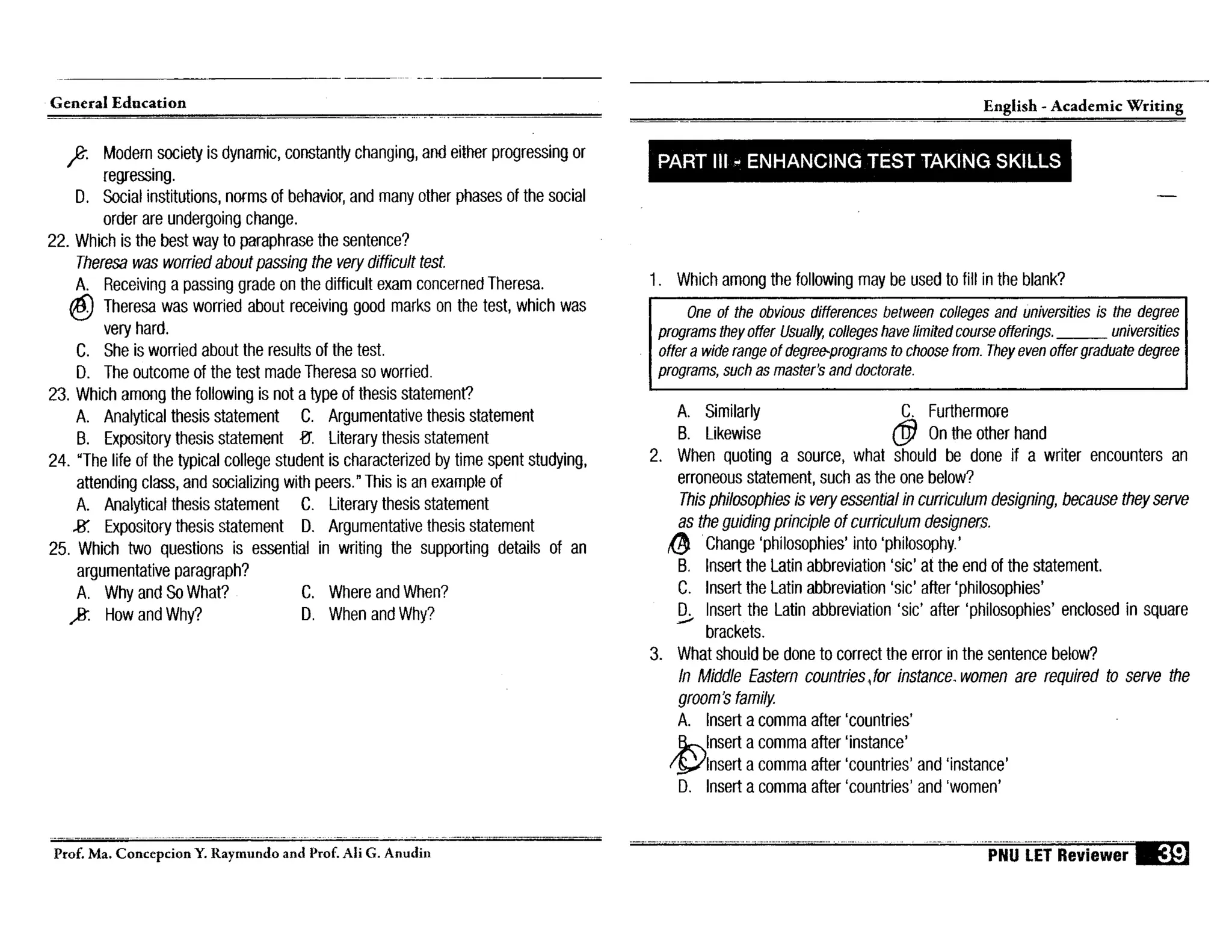 Philippine Normal University LET Reviewer.pdf