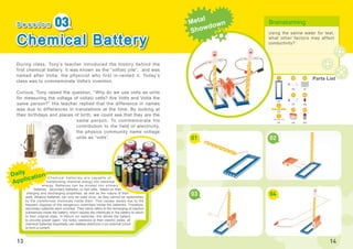 #1242 Chemical Reaction Battery Student workbook | PPT