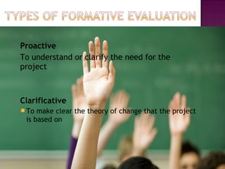 Types of Evaluation prior to Instructional Act | PPT