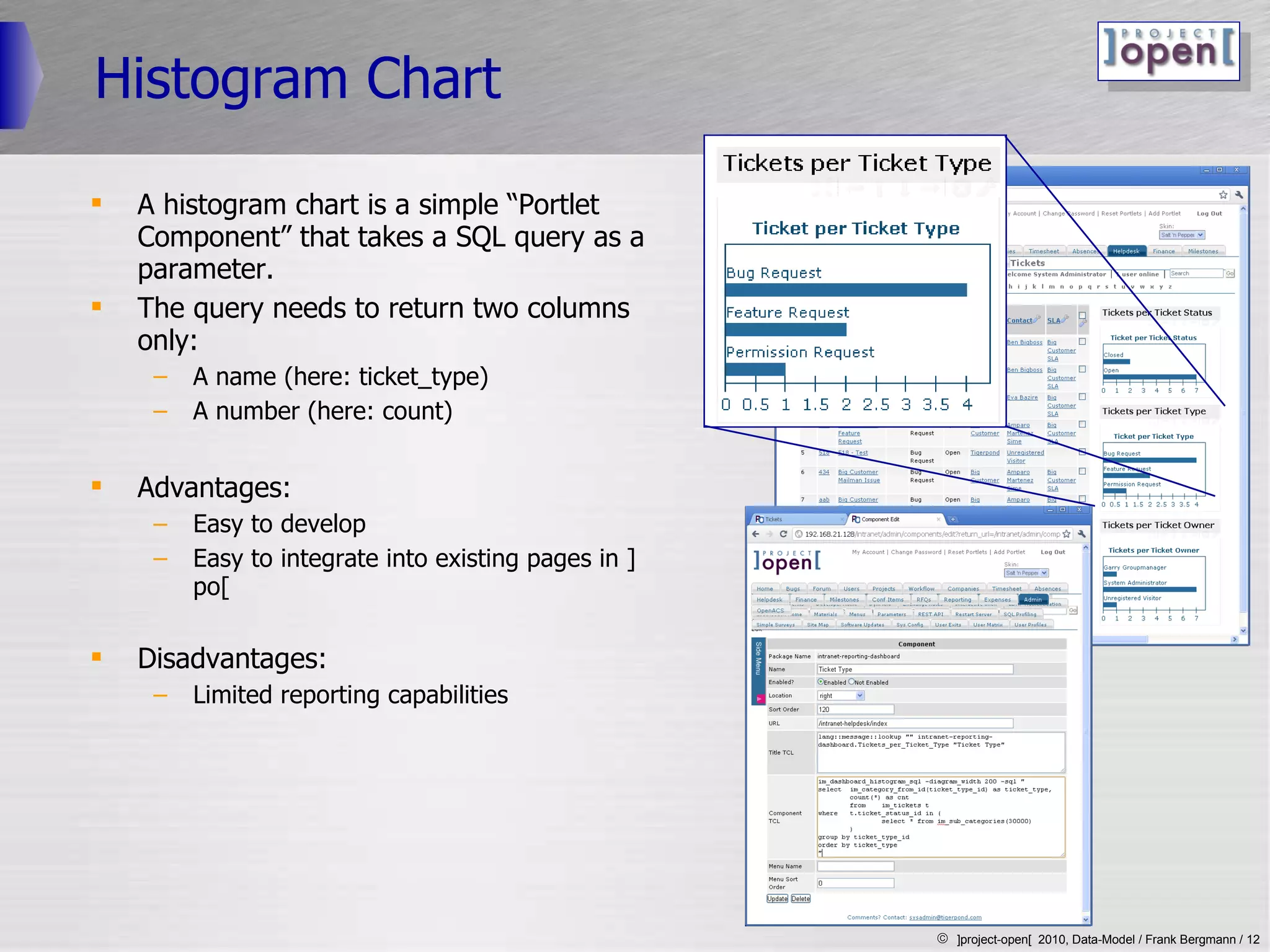 ]project-open[ Reporting & Indicators Options | PPT