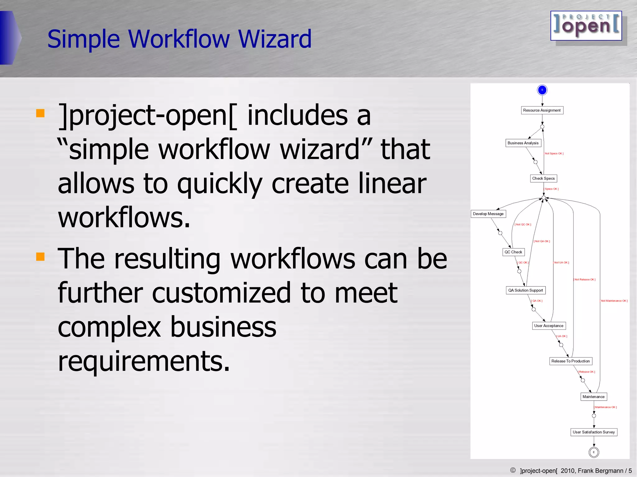 ]project-open[ Workflow Developer Tutorial Part 1 | PPT