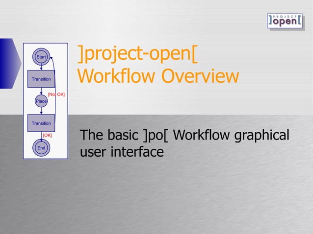 ]project-open[ Workflow Developer Tutorial Part 1 | PPT