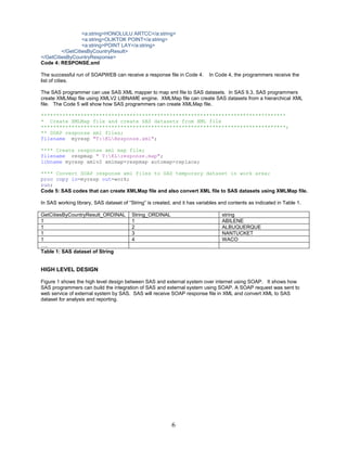Exchange of data over internet using web service(e.g., soap and rest ...