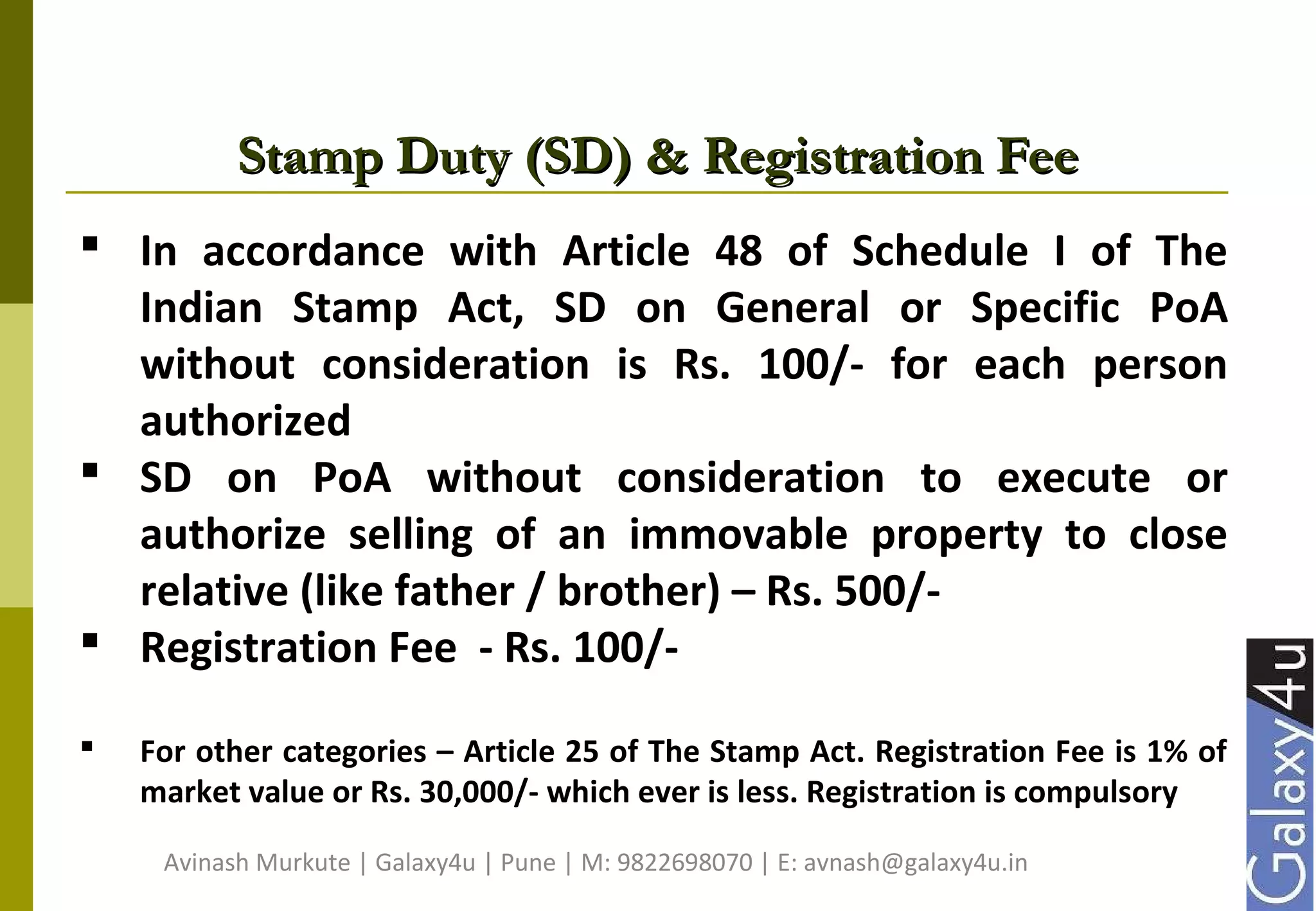 Power of Attorney under The Powers of Attorney Act, 1882 | PPT
