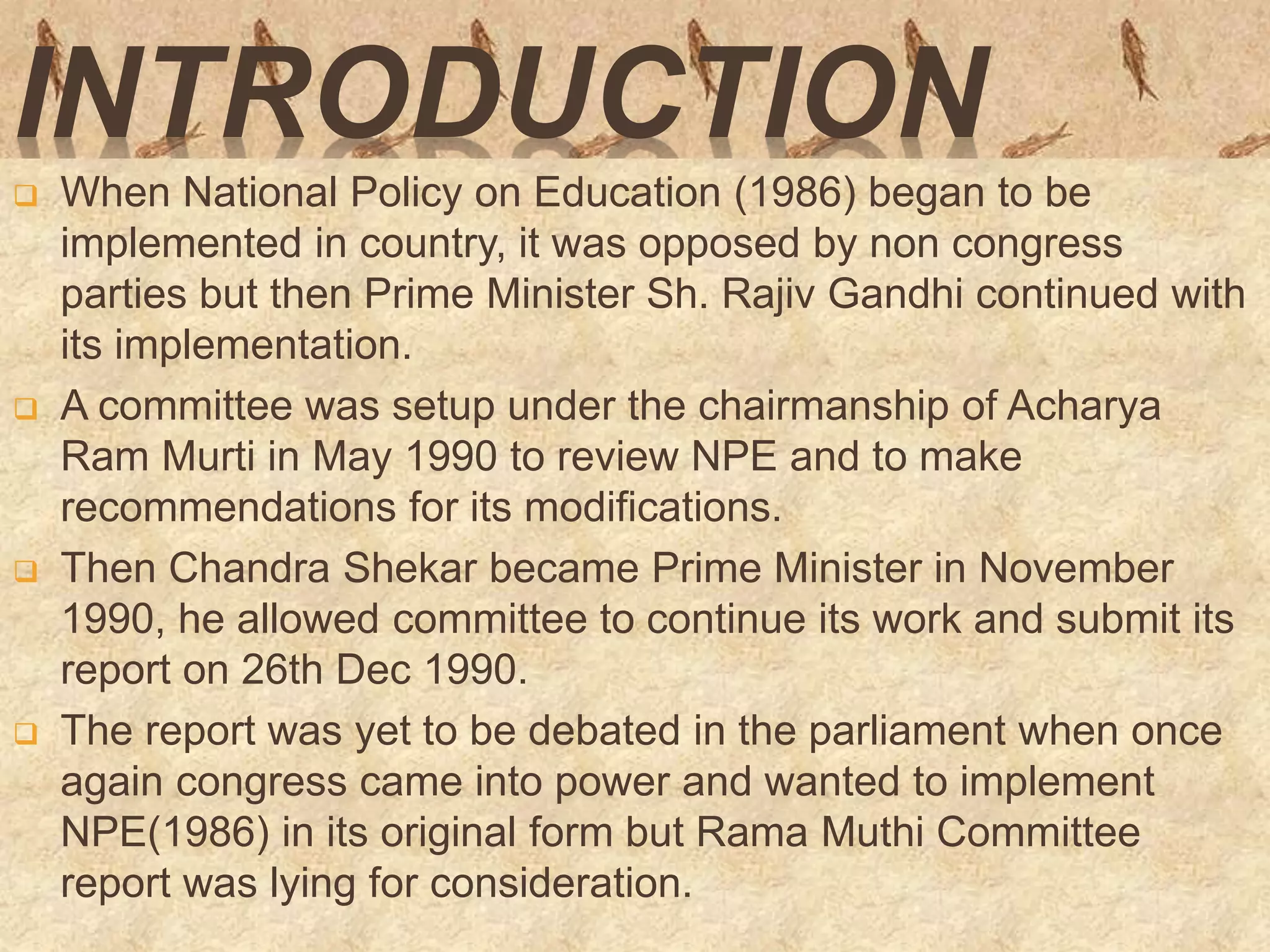 Programme Of Action ,1992 | PPTX