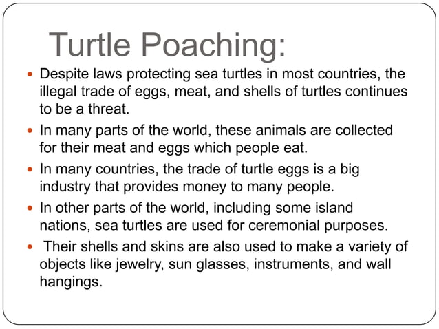 Poaching | PPTX