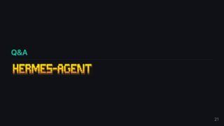 Hermes Agent - Enhancing AI Agents with Context | PPTX