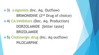 POAG | PPTX | Eye and Vision Conditions | Diseases and Conditions