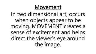 Principles of art: Movement | PPT