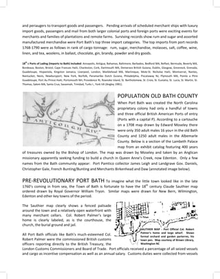 300TH PORT BATH SOUVENIR 5.5.15 PRINTERS PROOF | PDF