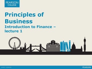 POB finance lecture 1 | PPTX