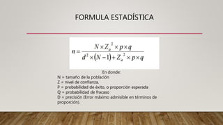 Población y muestra | PPTX