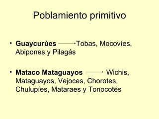 Poblamiento aborigen | PPT