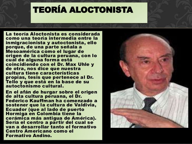 Poblamiento del perú