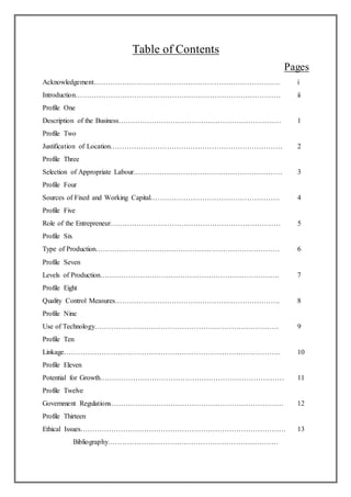 POB SBA on Production | PDF