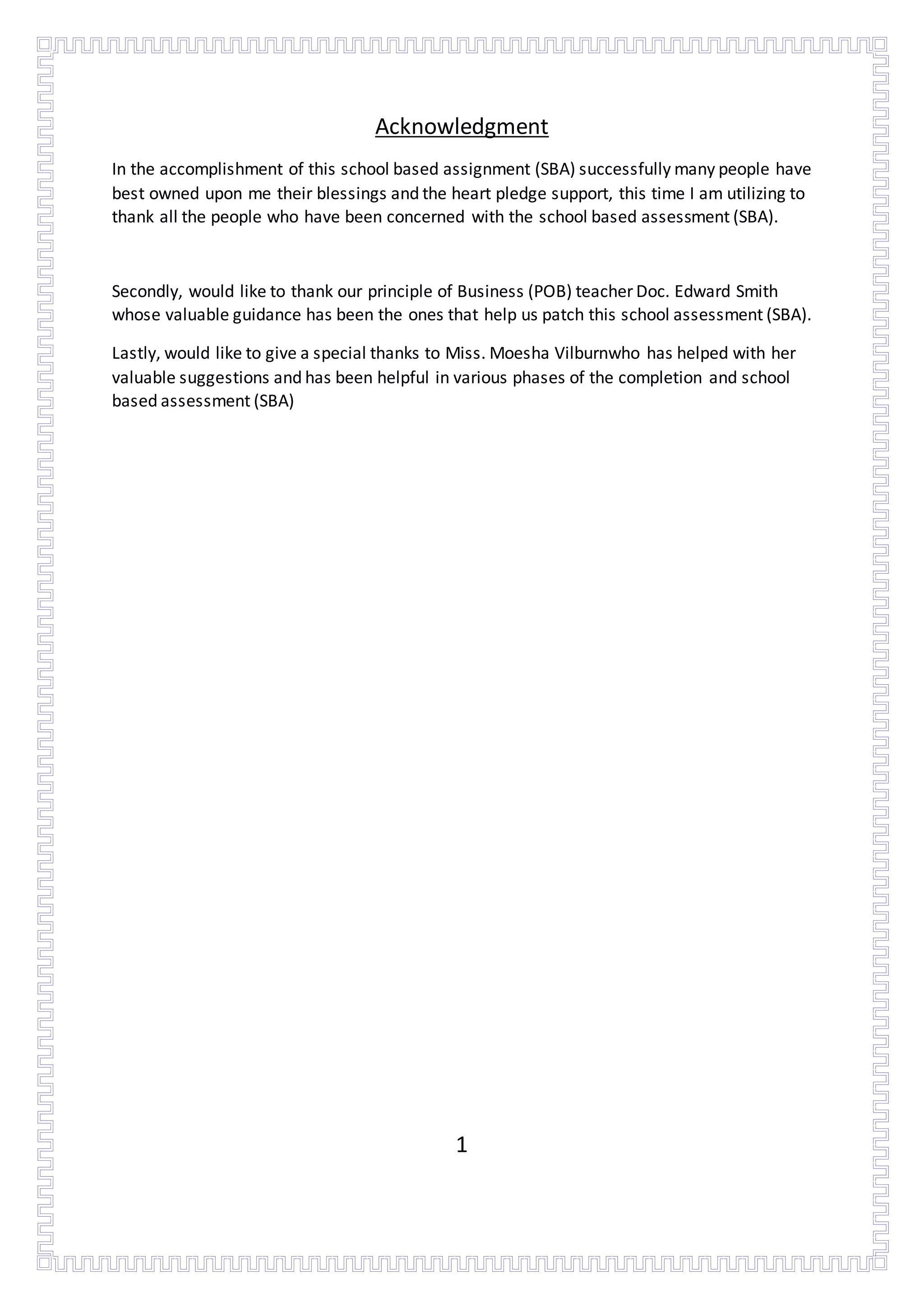 Pob sba juleberson joseph | PDF