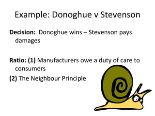 Pob stage 2 lecture 8 slides the english legal system | PPTX