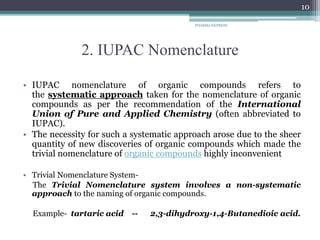 Poc 1 1 classification, nomenclature and isomerism of organic compounds ...