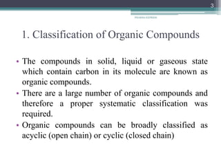 Poc 1 1 classification, nomenclature and isomerism of organic compounds ...