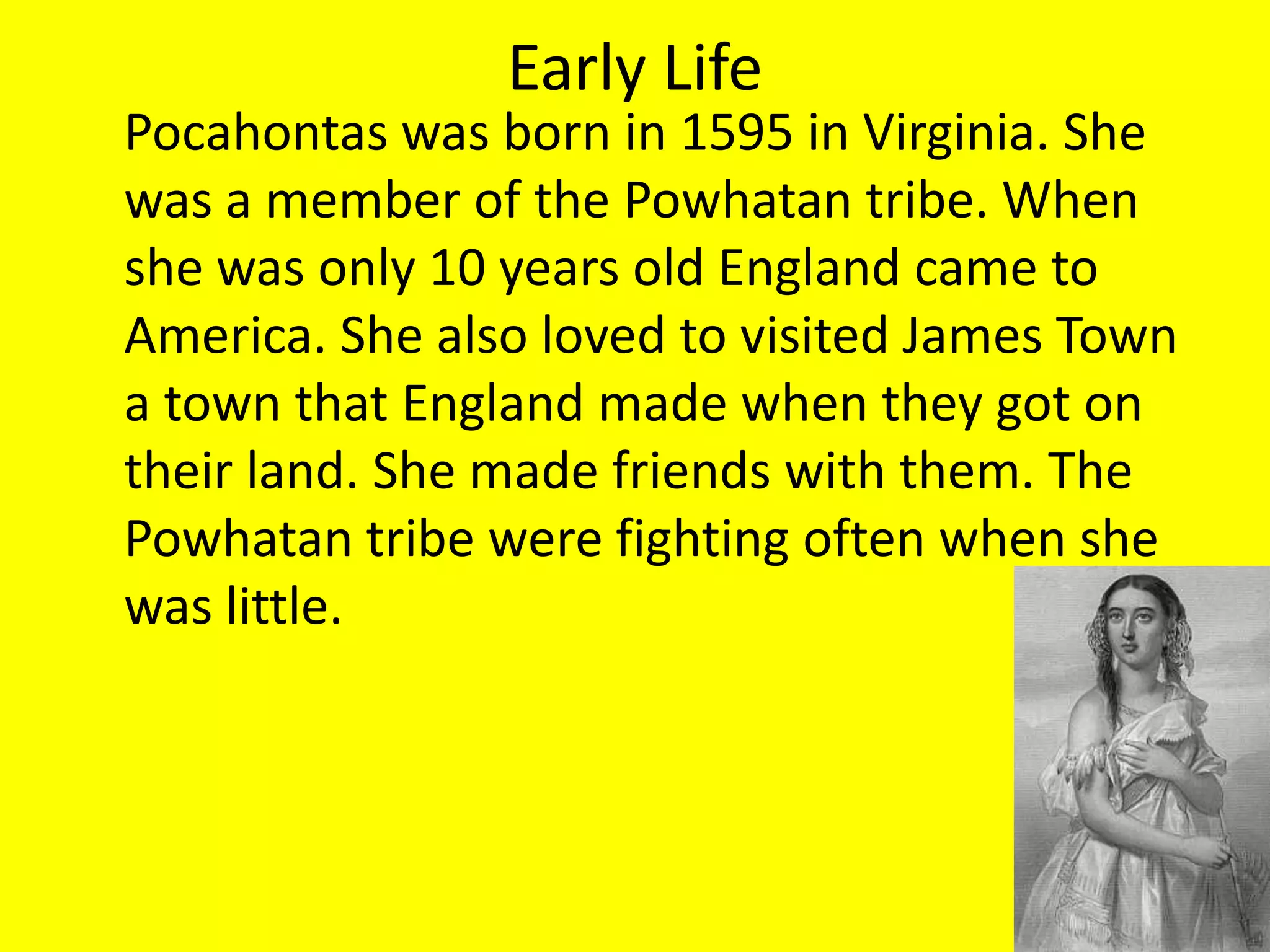 Pocahontas | PPTX