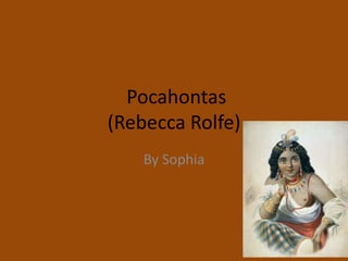 Pocahontas | PPTX