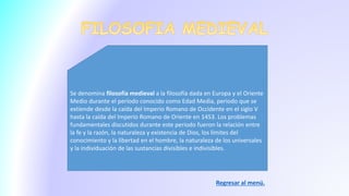 éPocas de la filosofia | PPTX