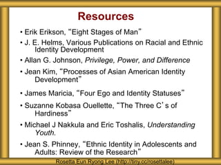 PoCC 2014 Identity Development | PPTX