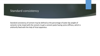 Properties of Concrete (cement) | PPTX
