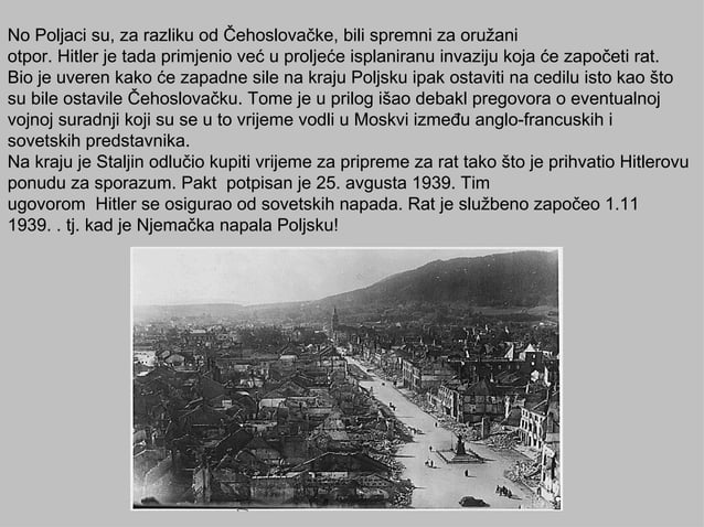 Početak drugog svetskog rata - Đorđe Živković - Velimir Stojanović | PPT