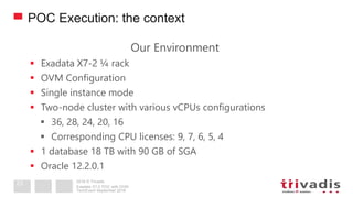 Poc exadata 2018 | PPT