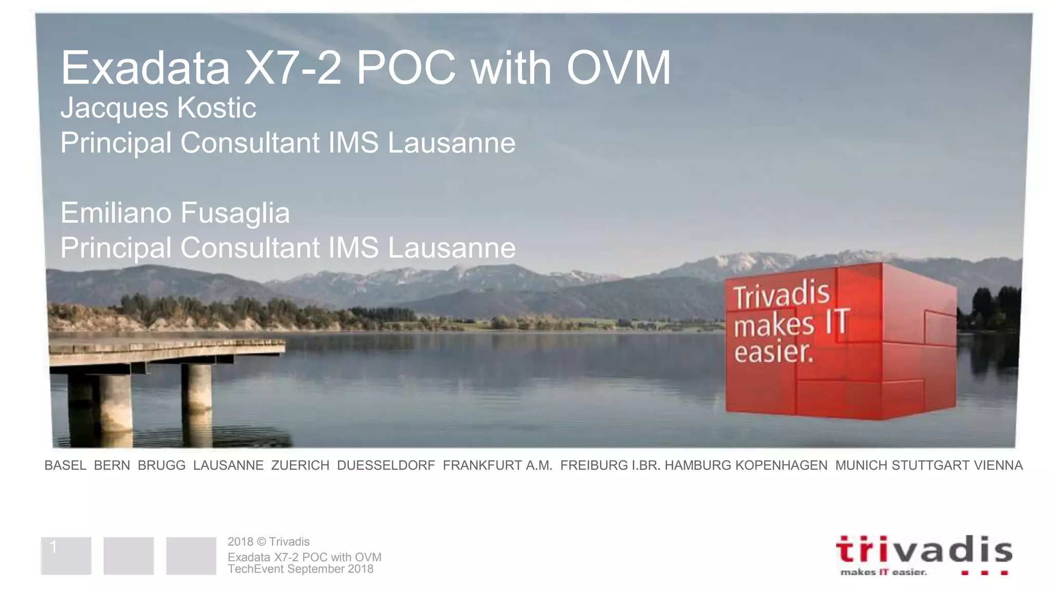Poc Exadata X7-2 OVM | PPTX