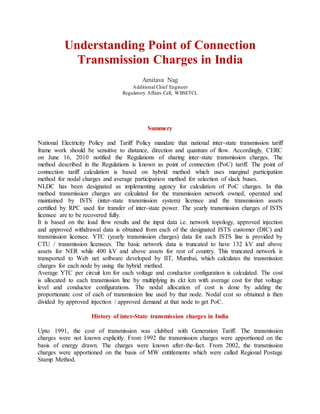 Power Grid's Inter-State transmission charges in India | DOCX